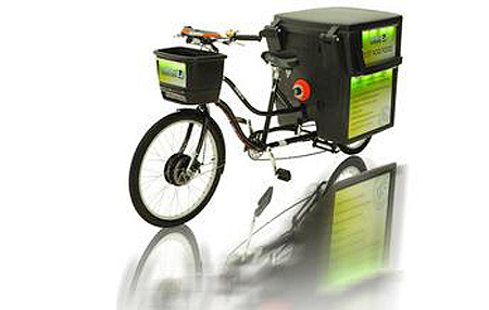 Pizza delivery goes green with Eco-Delivery Electric Bike