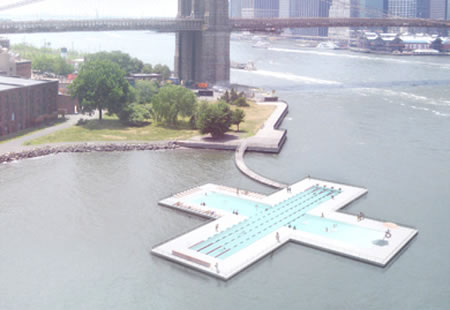+ Pool, the floating pool that cleanses water for New York City
