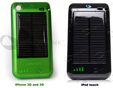The Novothink Solar Surge iPhone case that uses solar energy to power ...