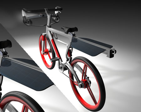 Win-Solar Energy bike concept to run on natural sources